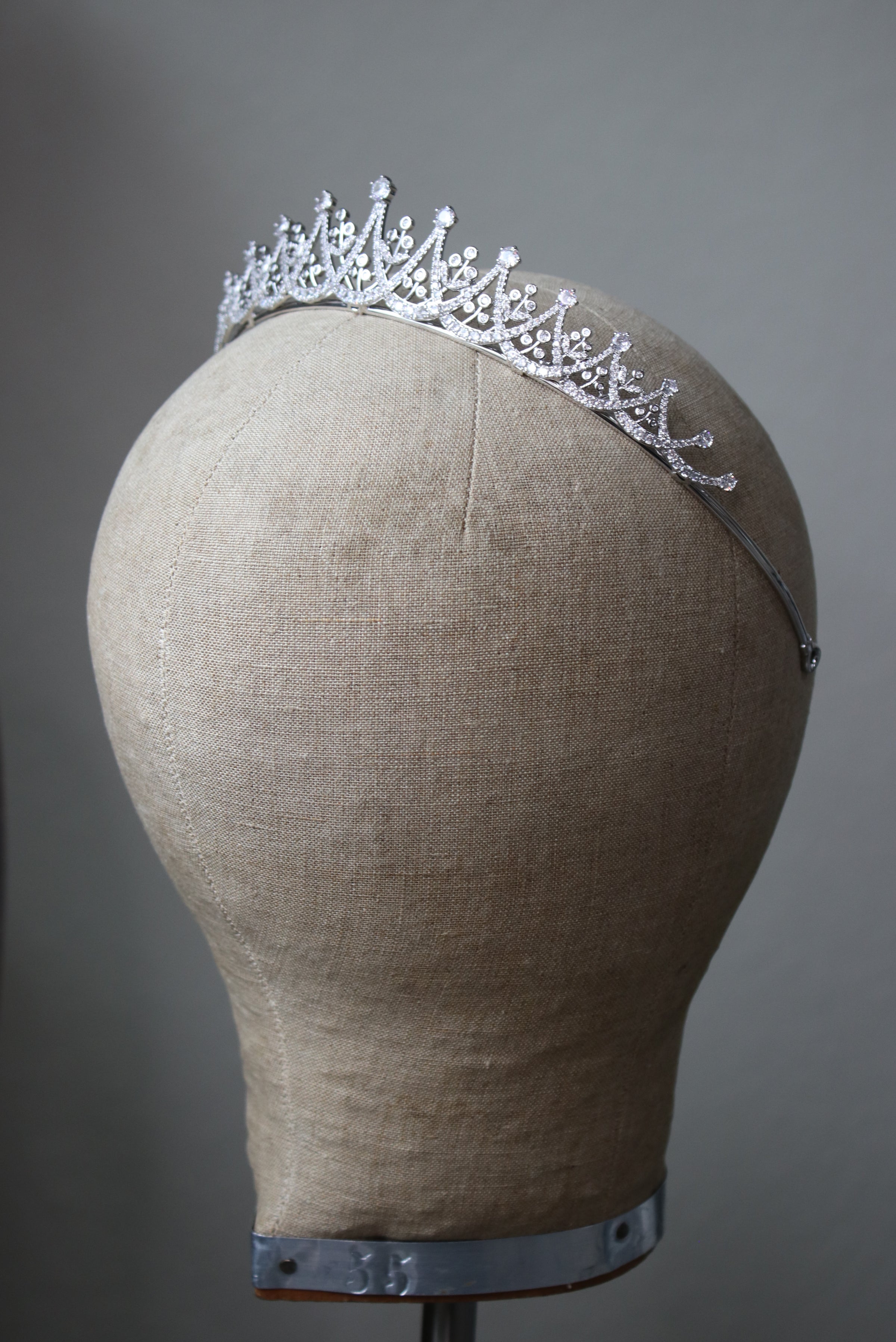 Tiara Simulated Diamond VENEZIA Tiara | EDEN LUXE Bridal