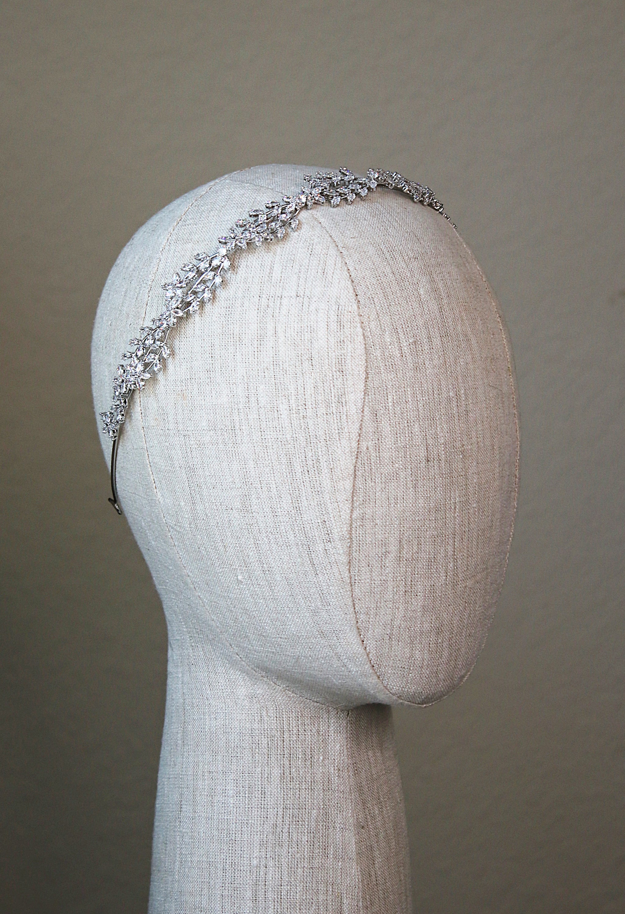 Bridal Crown Wedding Tiara AMBROSE | EDEN LUXE Bridal