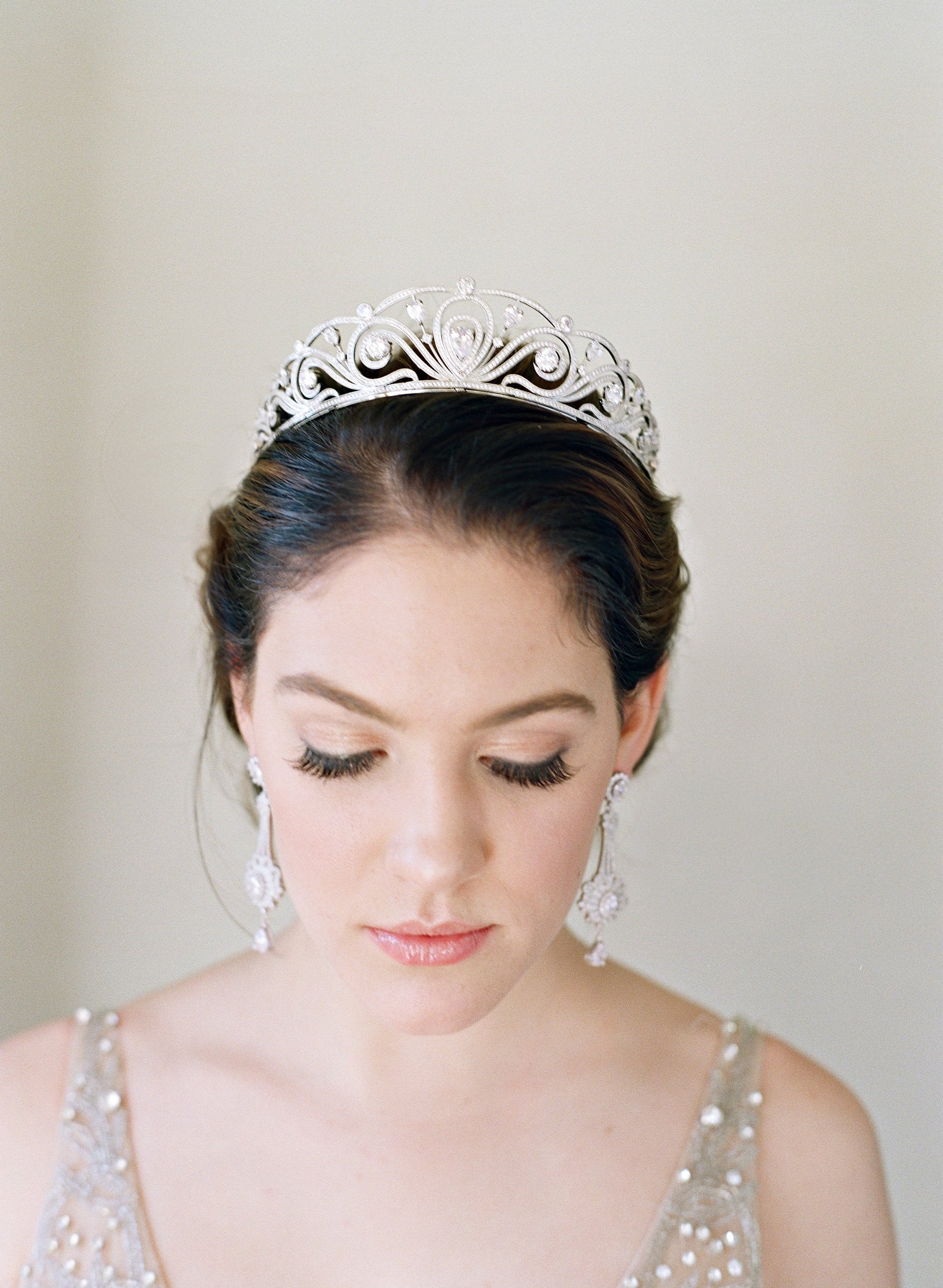 Art Deco Bridal Tiara Wedding Tiara MARIA | EDEN LUXE Bridal