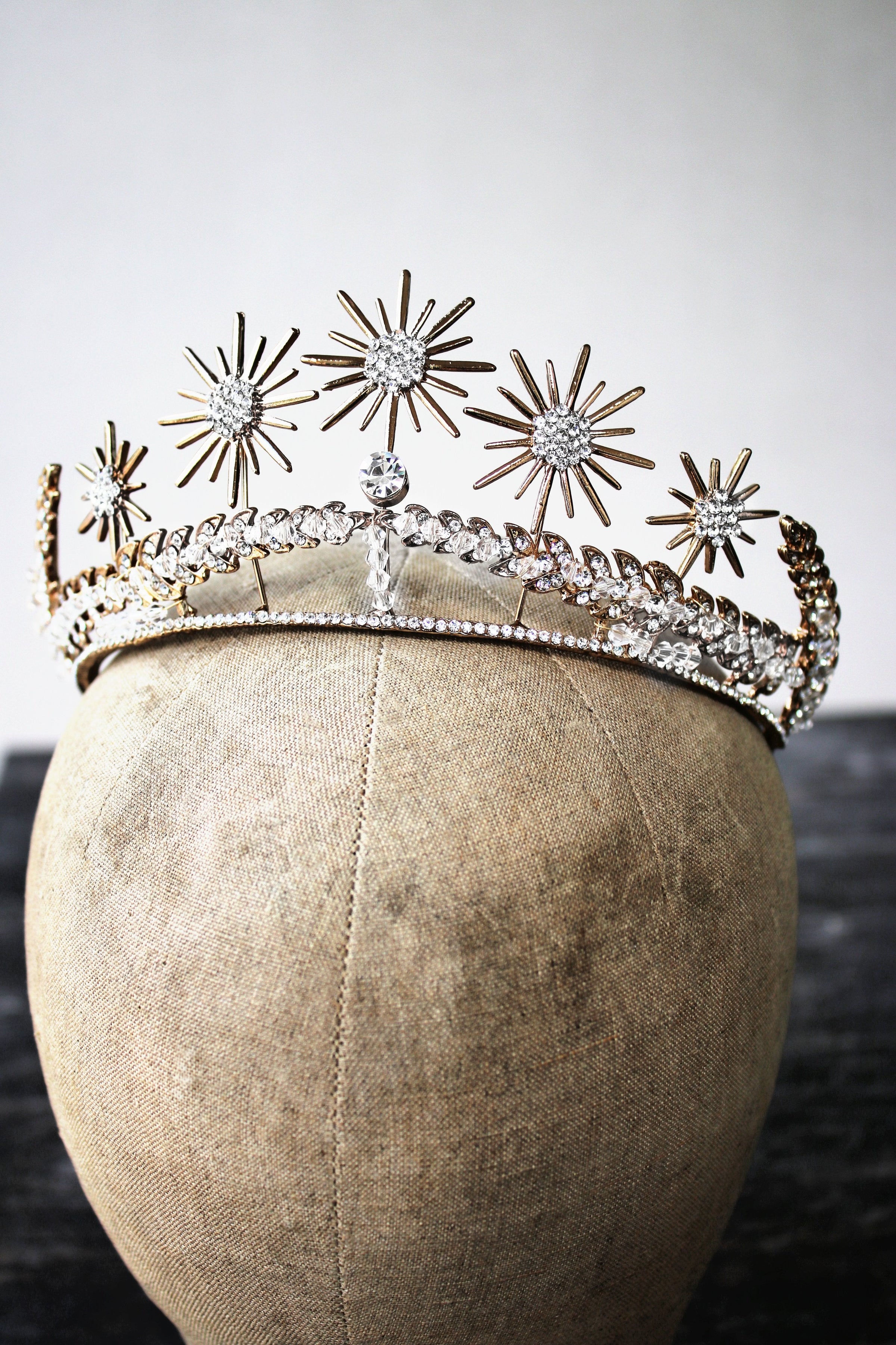 Celestial Bridal Tiara Wedding Tiara STARBURST Tiara | EDEN LUXE Bridal