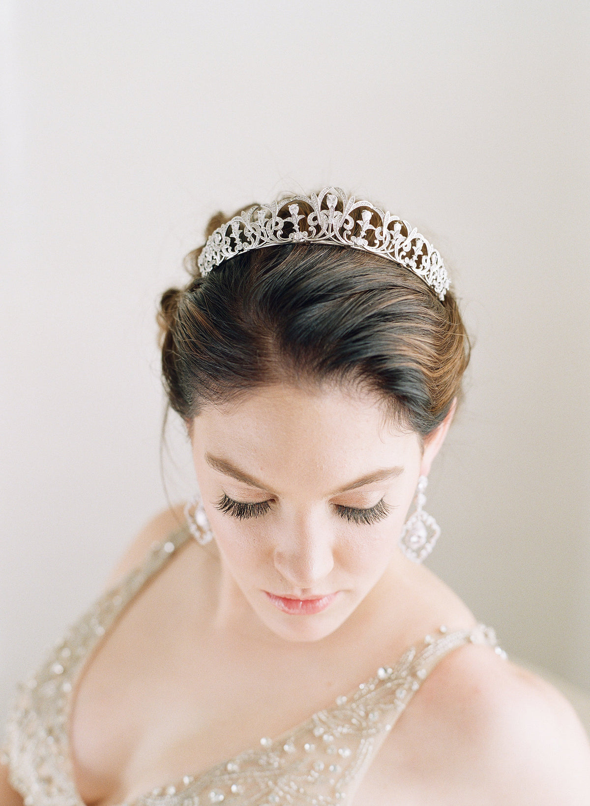 Diamond Wedding Tiara DARCY | EDEN LUXE Bridal